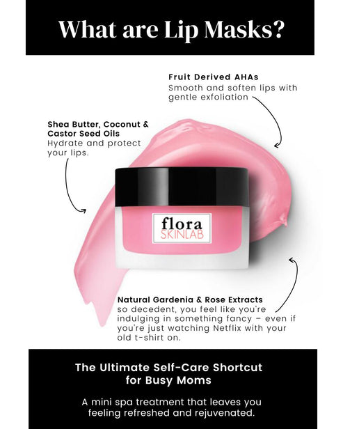 Rose Lip Mask – Flora Skinlab