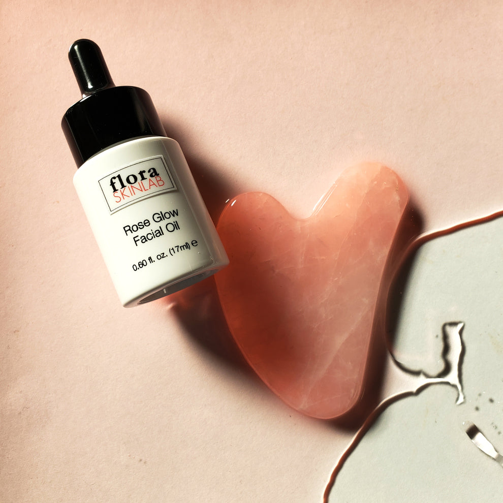 Rose Glow Facial Oil – Flora Skinlab